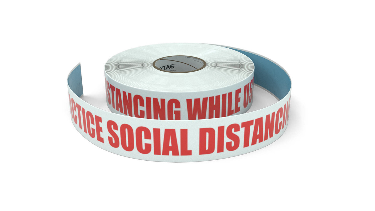 Please Practice Social distancing While using the Gym - Inline Printed ...