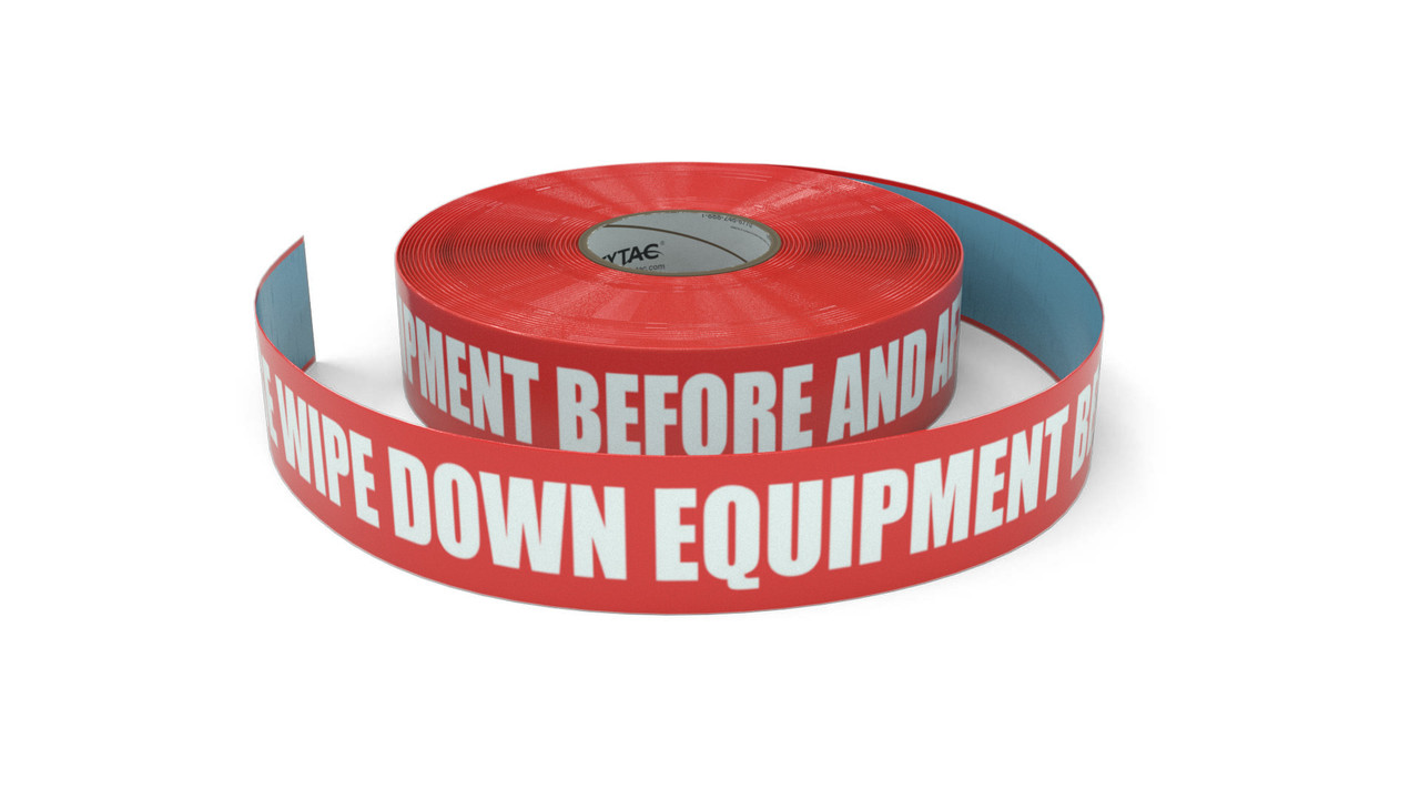 Please Wipe down Equipment Before and After Use - Inline Printed Floor ...