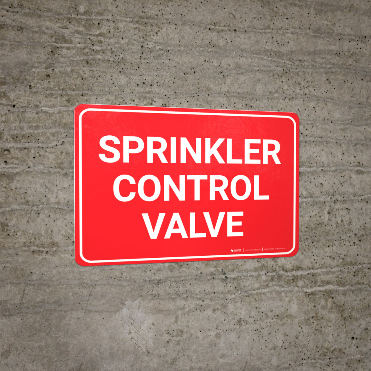 Sprinkler Control Valve (Wall)
