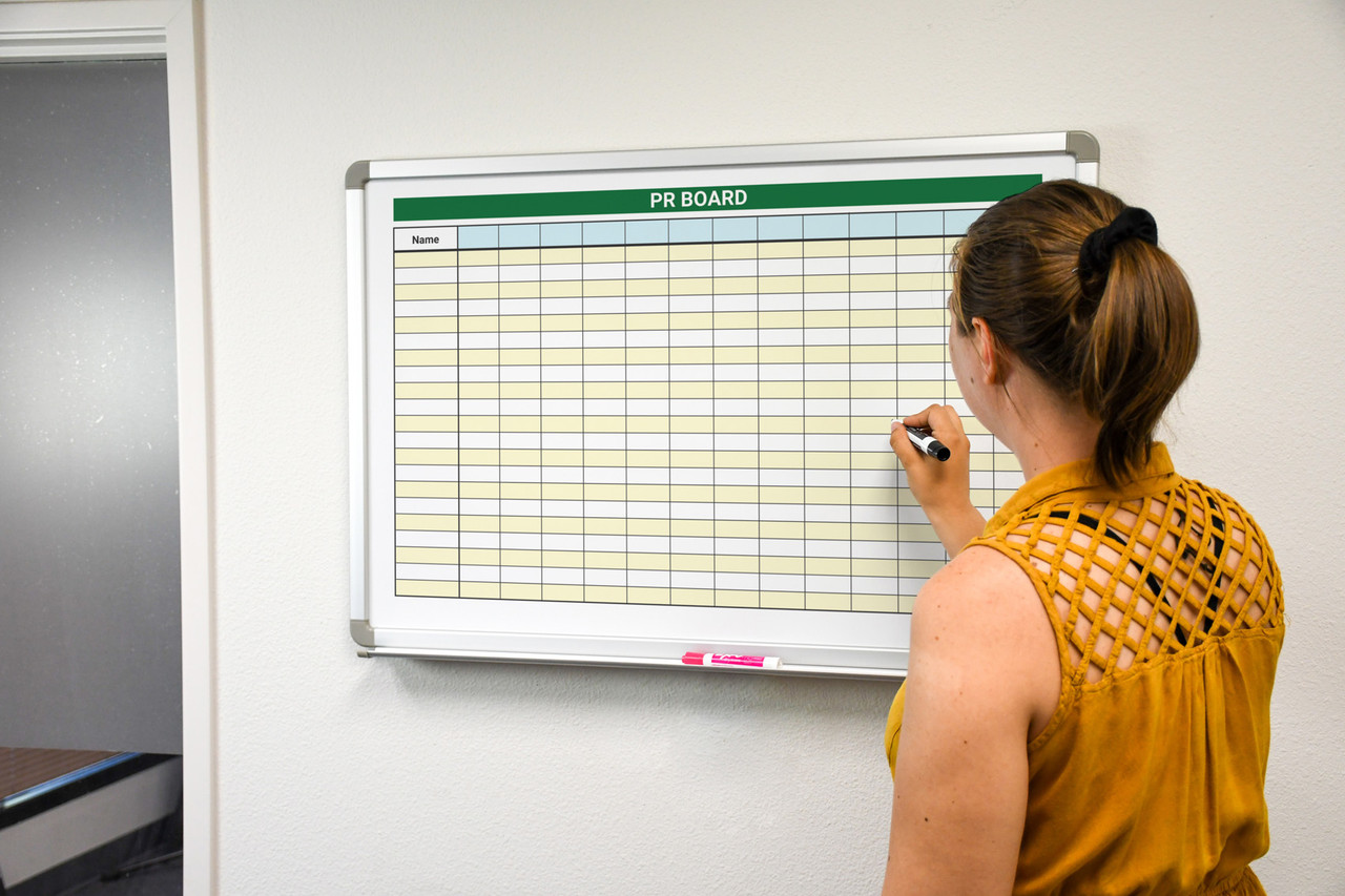 PR Board Whiteboard | Creative Safety Supply