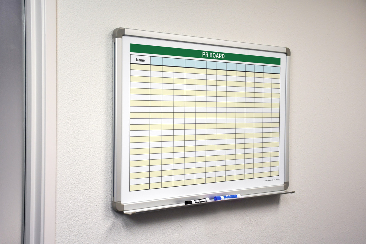 PR Board Whiteboard | Creative Safety Supply