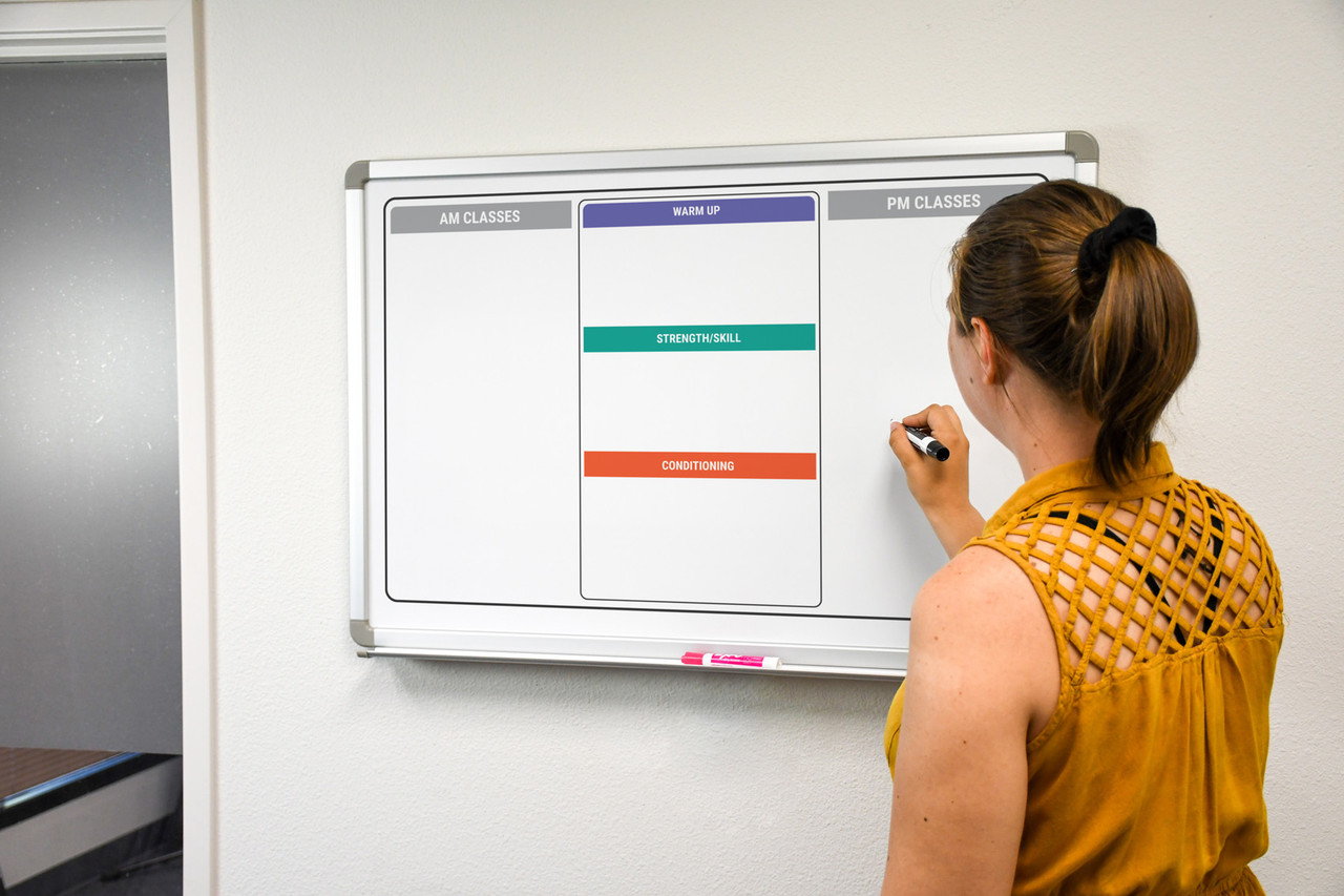 Class Summary Whiteboard | Creative Safety Supply