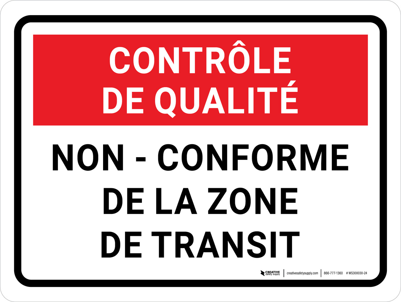 Contrôle De Qualité - Non-Conformes À La Zone De Transit (Quality ...