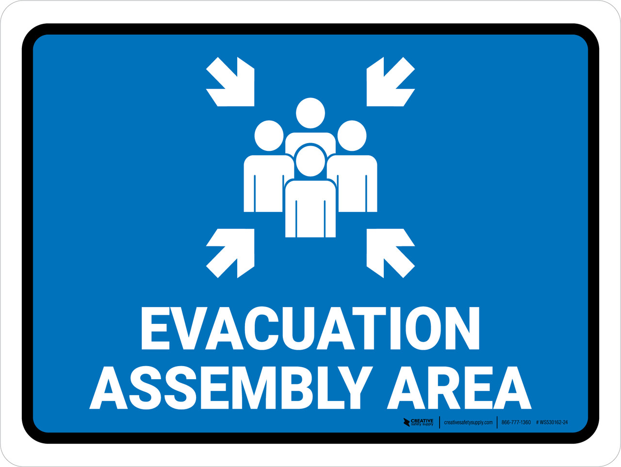 Evacuation Muster Area Signs Evacuation Procedure Sign Buy Now