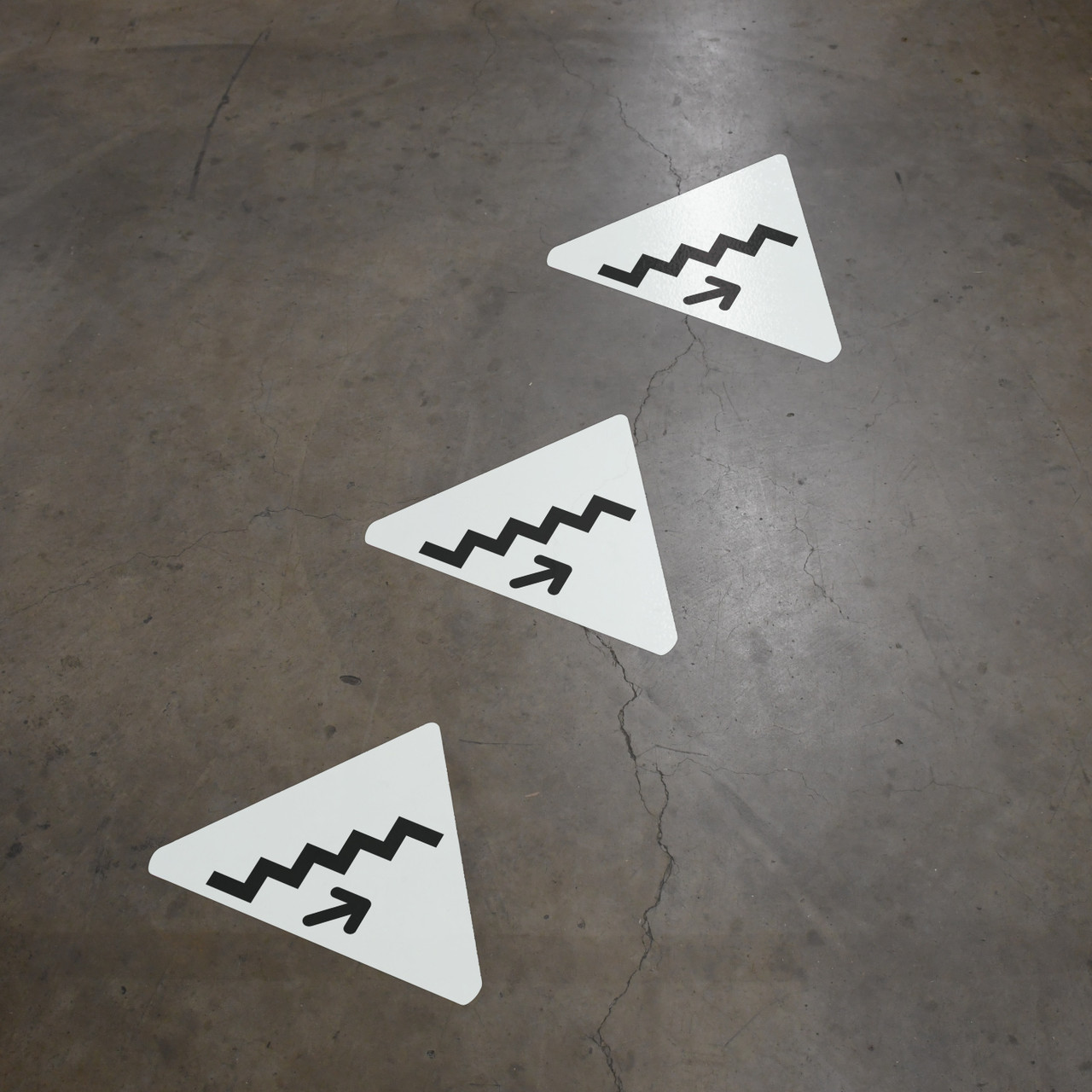 Stairs Arrow Up Wayfinding Floor Sign Arrow Heads