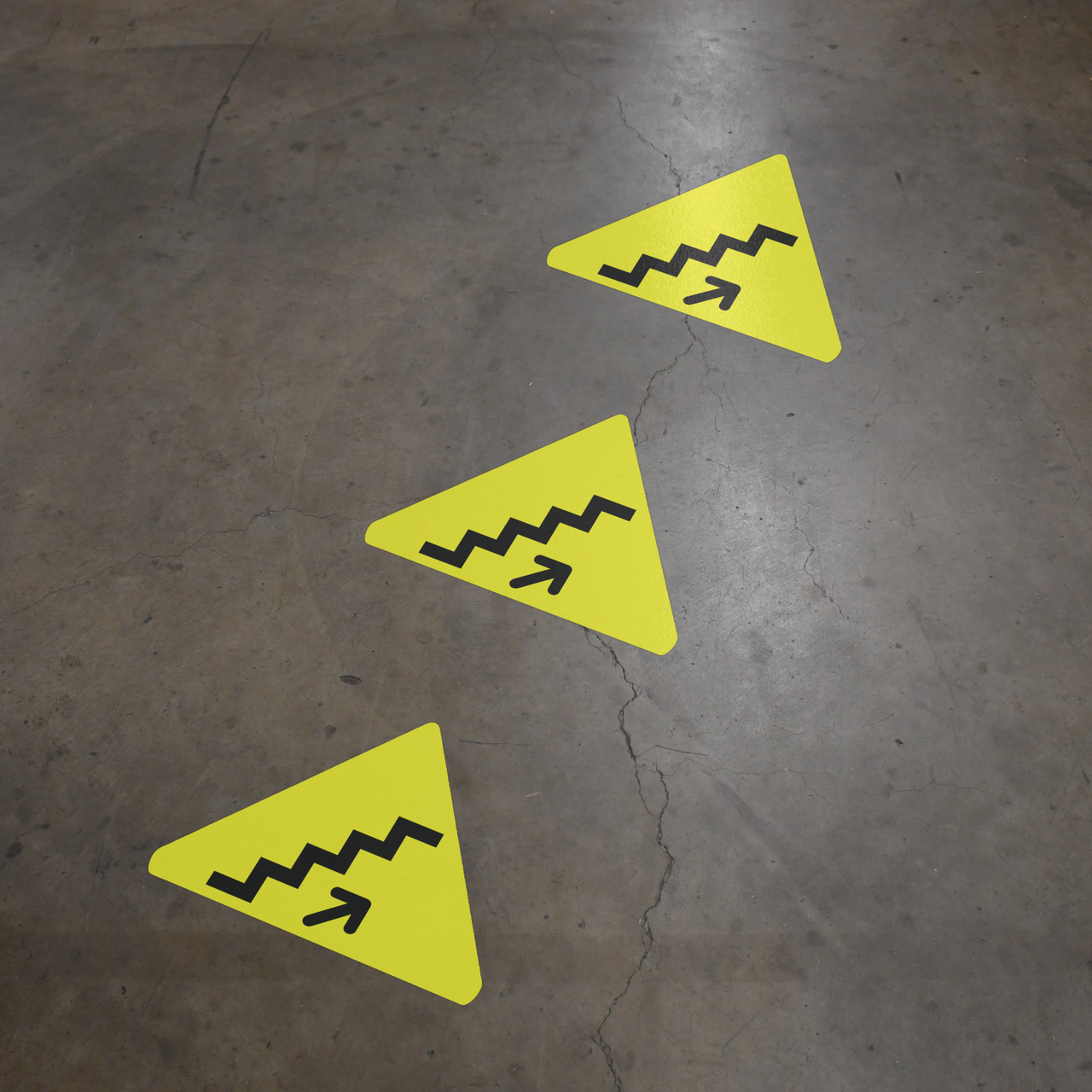 Stairs Arrow Up Wayfinding Floor Sign Arrow Heads