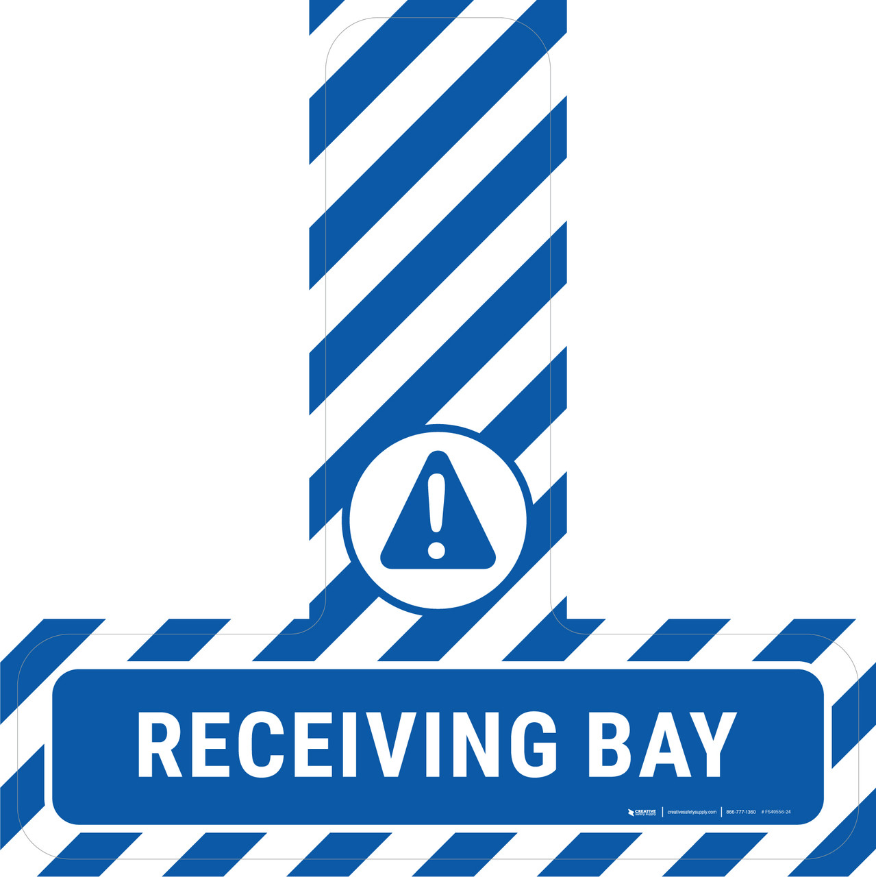 Receiving Bay - Floor Sign T's