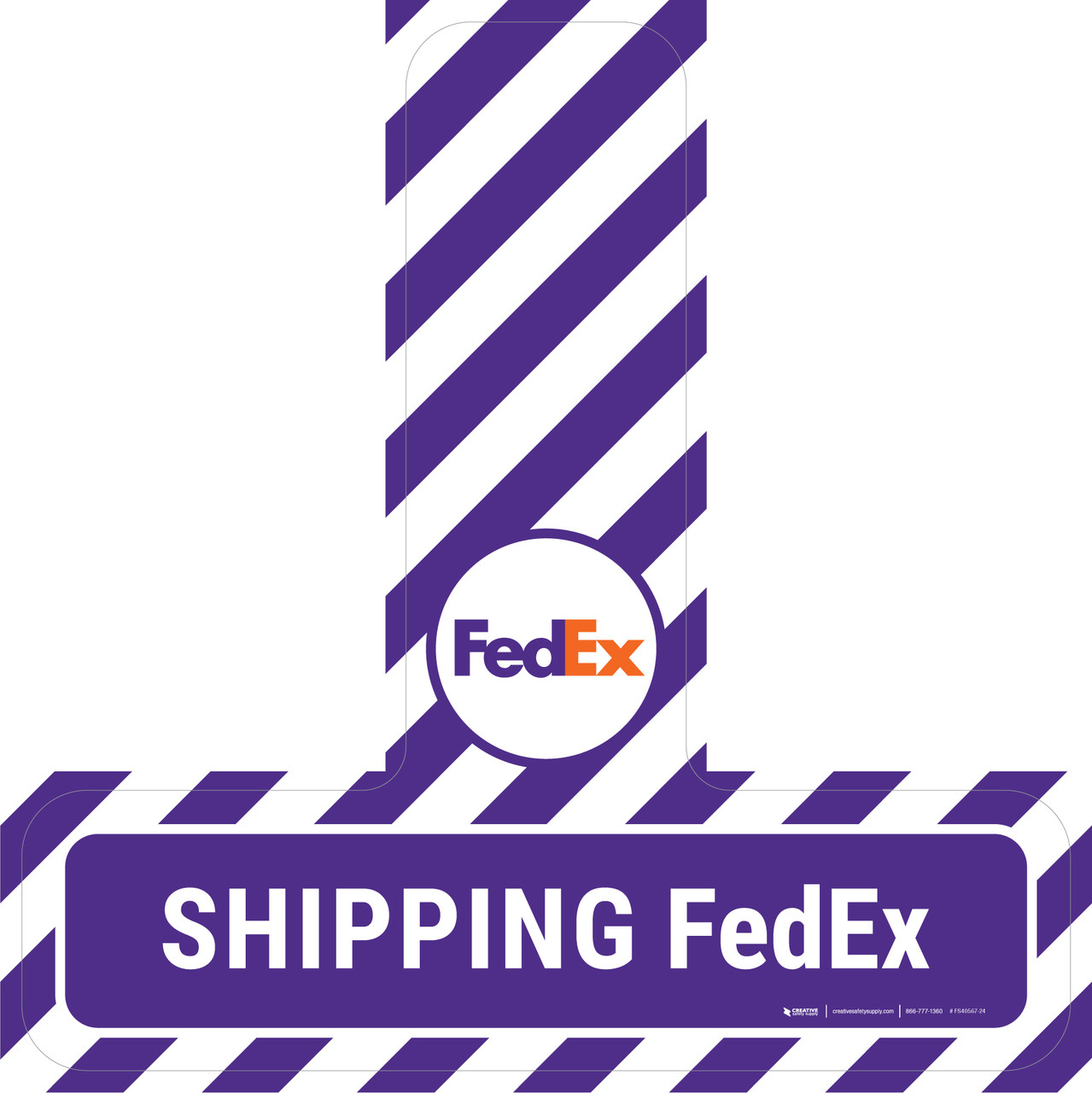 Shipping FedEx - Floor Sign T's