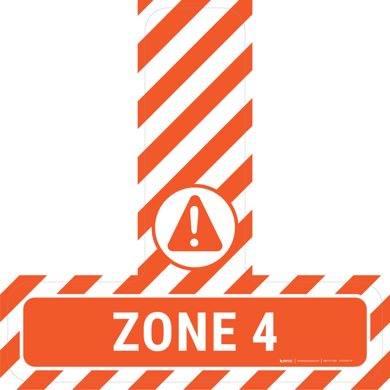 Zone 4 - Floor Sign T's