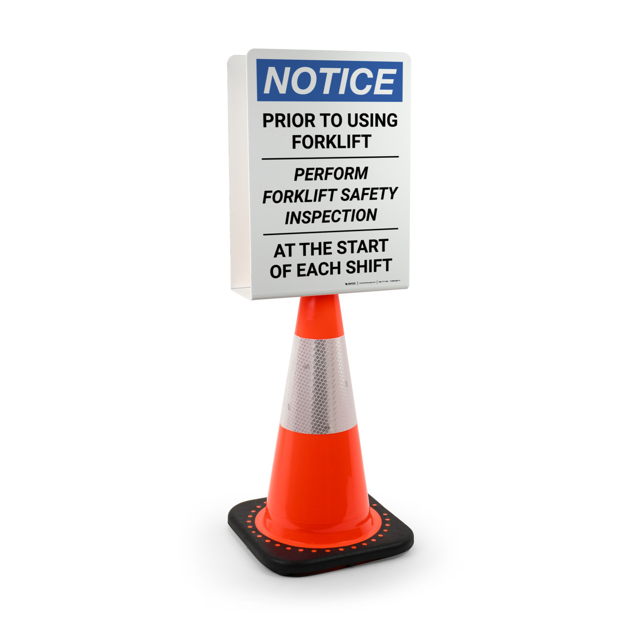 Notice: Perform Forklift Safety inspection At The Start of Each Shift ...