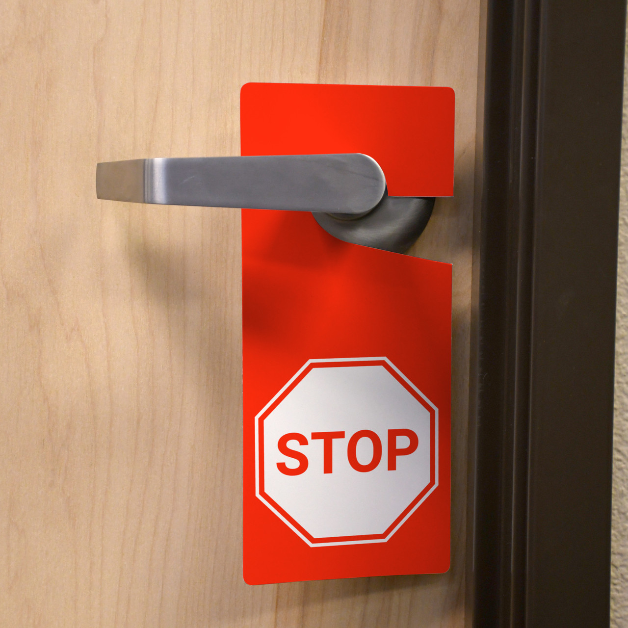 Stop Sign - Door Hanger