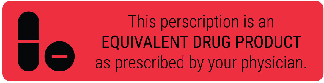 This Prescription is an Equivalent Drug Product - Pharmaceutical ...