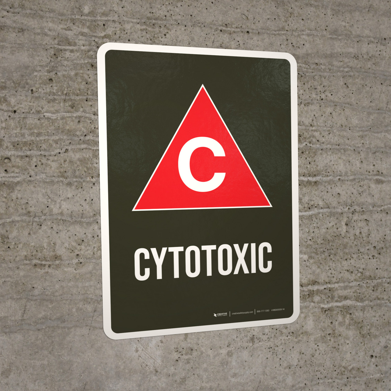 Cytotoxic Portrait - Wall Sign