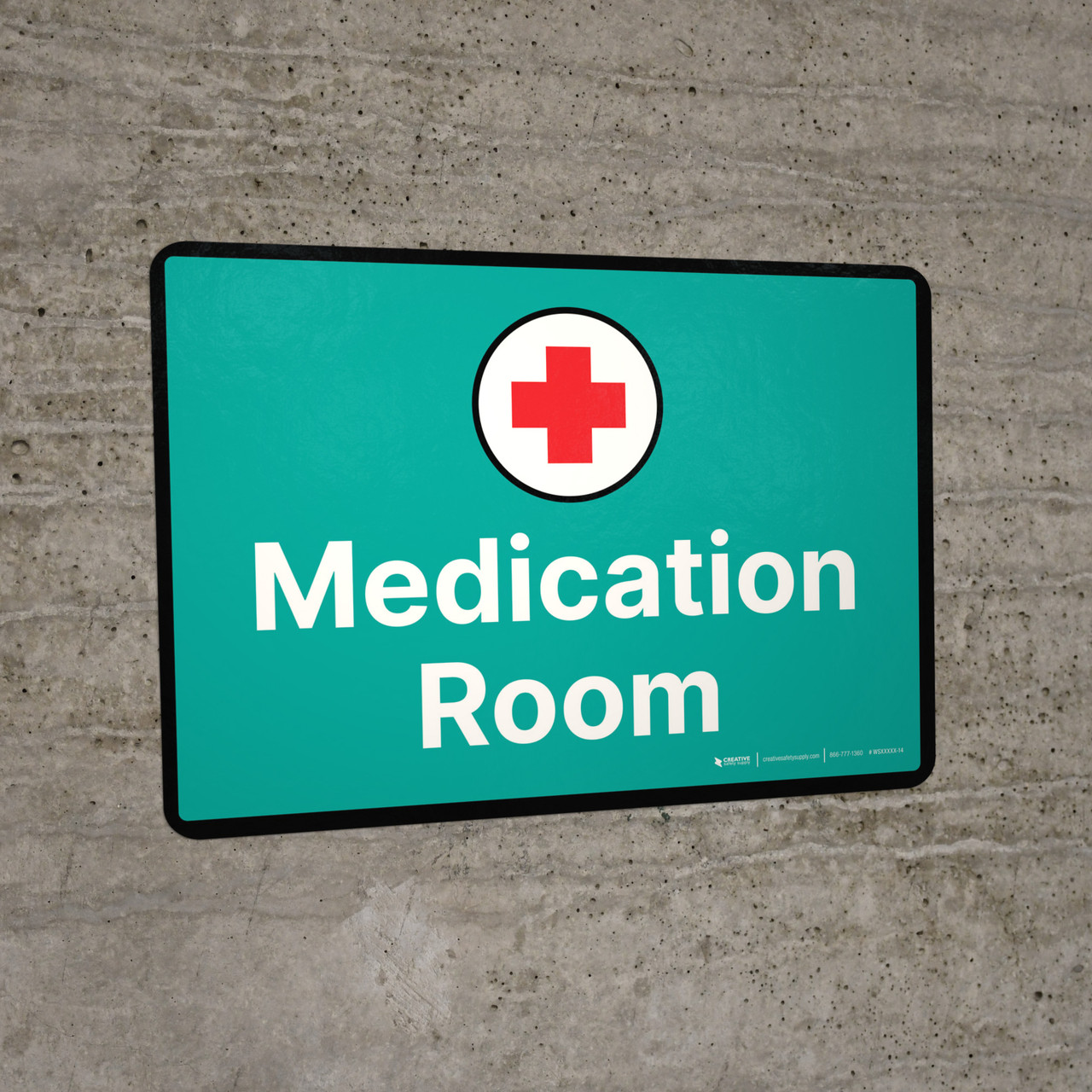 Medication Room Landscape - Wall Sign