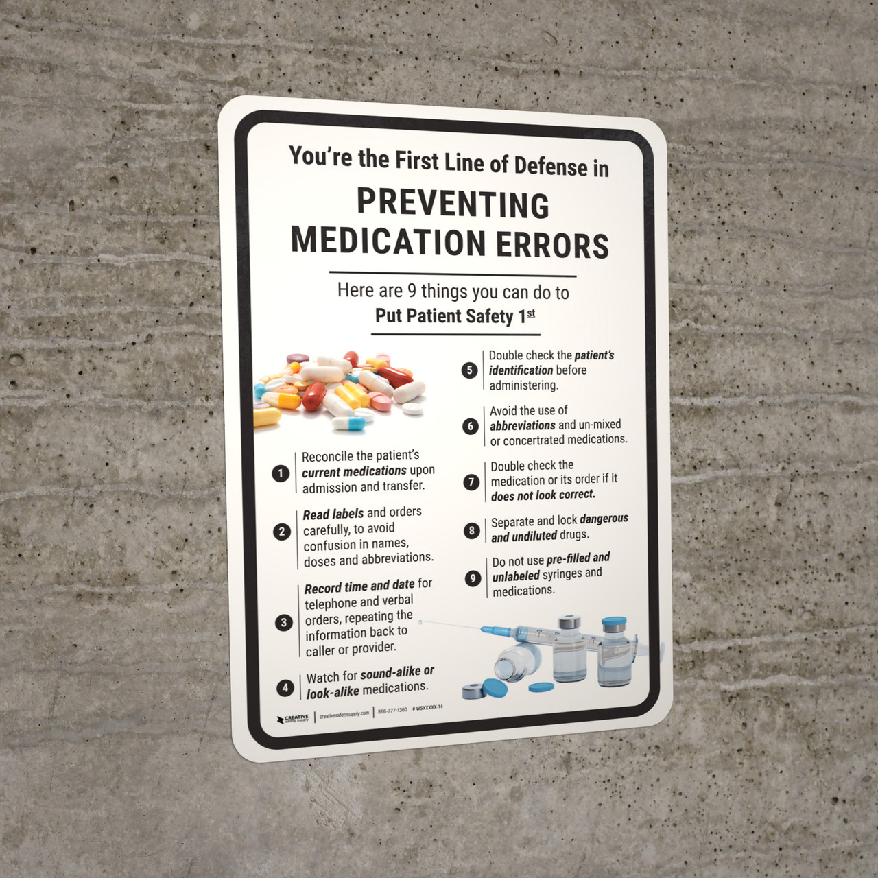 You're the First Line of Defense in Preventing Medication Errors ...