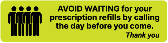 Avoid Waiting For Your Prescription Refills By Calling Day Before ...
