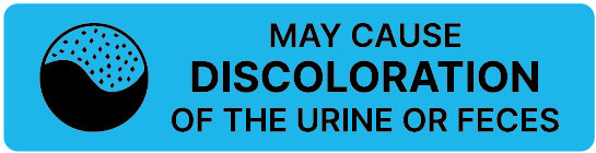 May Cause Discoloration Of The Urine or Feces - Pharmaceutical ...