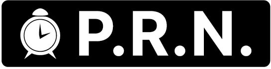 P.R.N. - Pharmaceutical Auxiliary Label