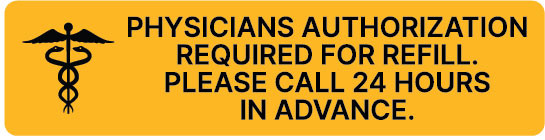 Physicians Authorization Required For Refill - Pharmaceutical Auxiliary ...