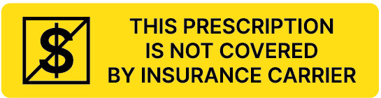 This Prescription Is Not Covered By Insurance Carrier - Pharmaceutical ...