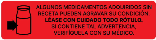 Some Nonprescription Drugs May Aggravate Your Condition Read All Labels ...