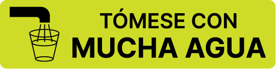 Medication Should Be Taken With Plenty Of Water (Spanish ...