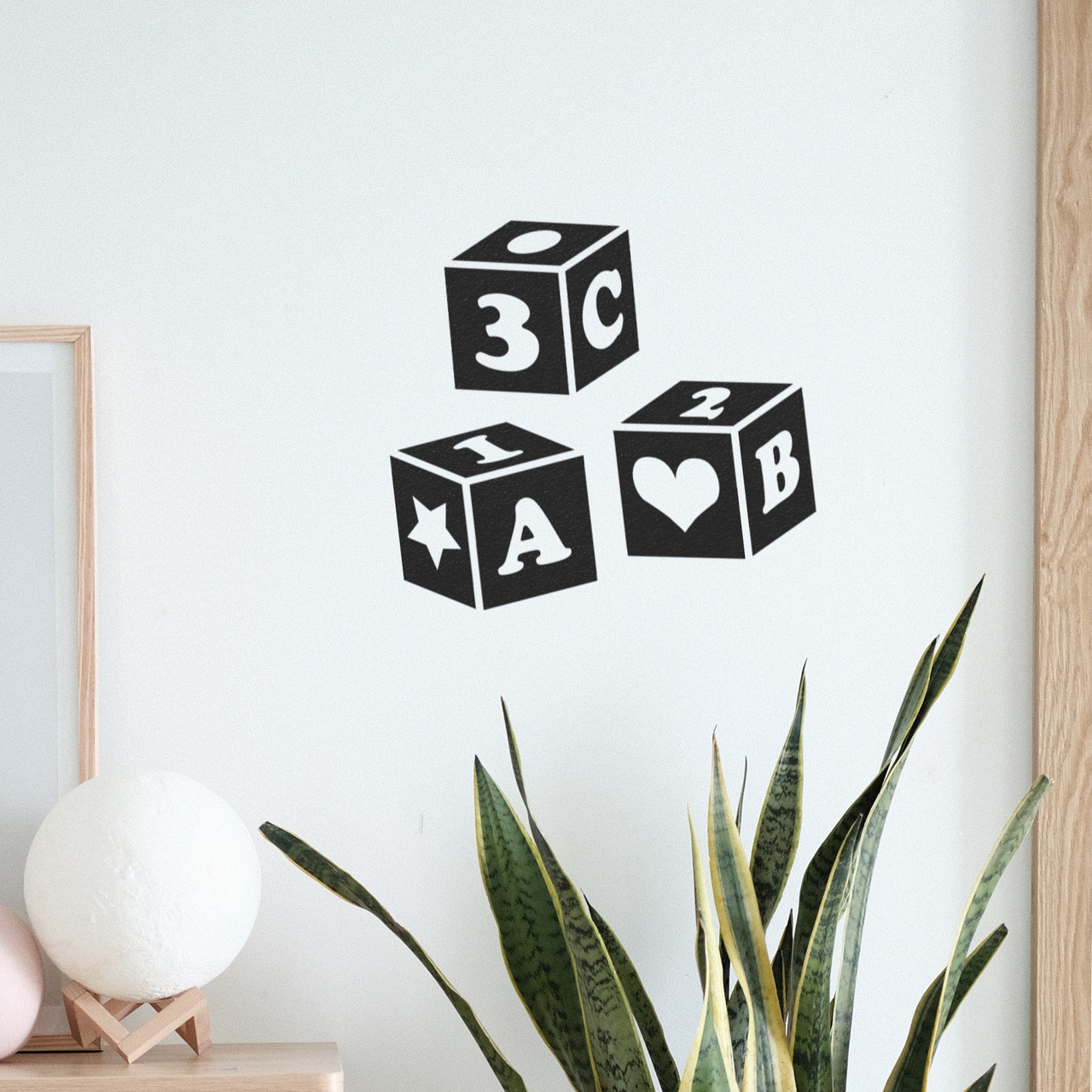 Toy Cubes - Wall Decor