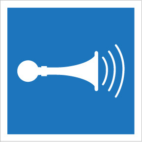 Sound Horn Mandatory - IMO Glow Label