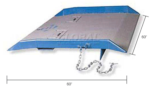 Bluff® 15CR6060 Forklift Container Ramp 60 x 60 15,000 Lb. Cap ...