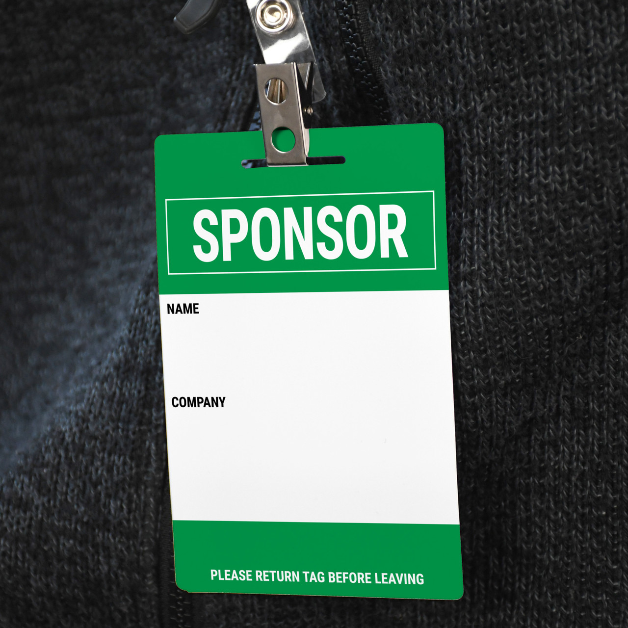 Sponser Name Badge | Creative Safety Supply