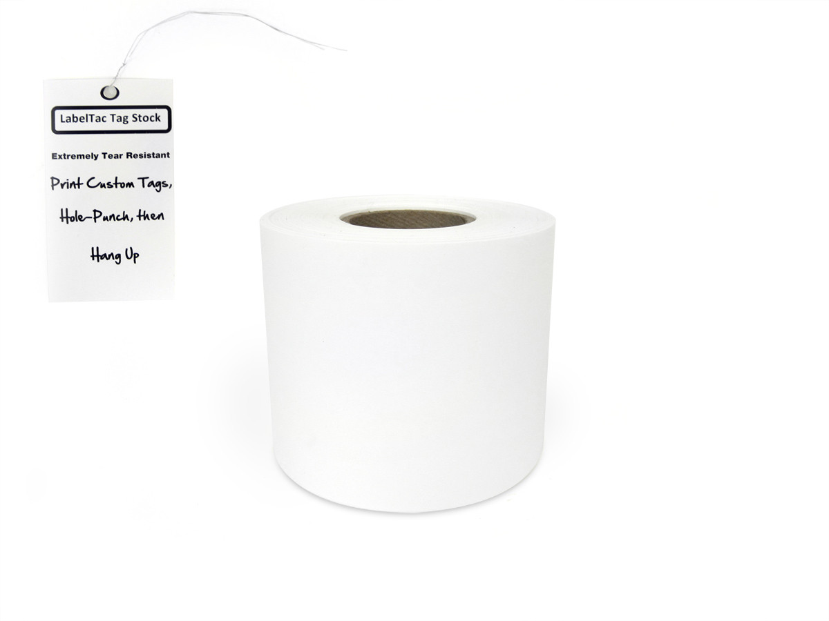 LabelTac Tear-Resistant Tag Stock