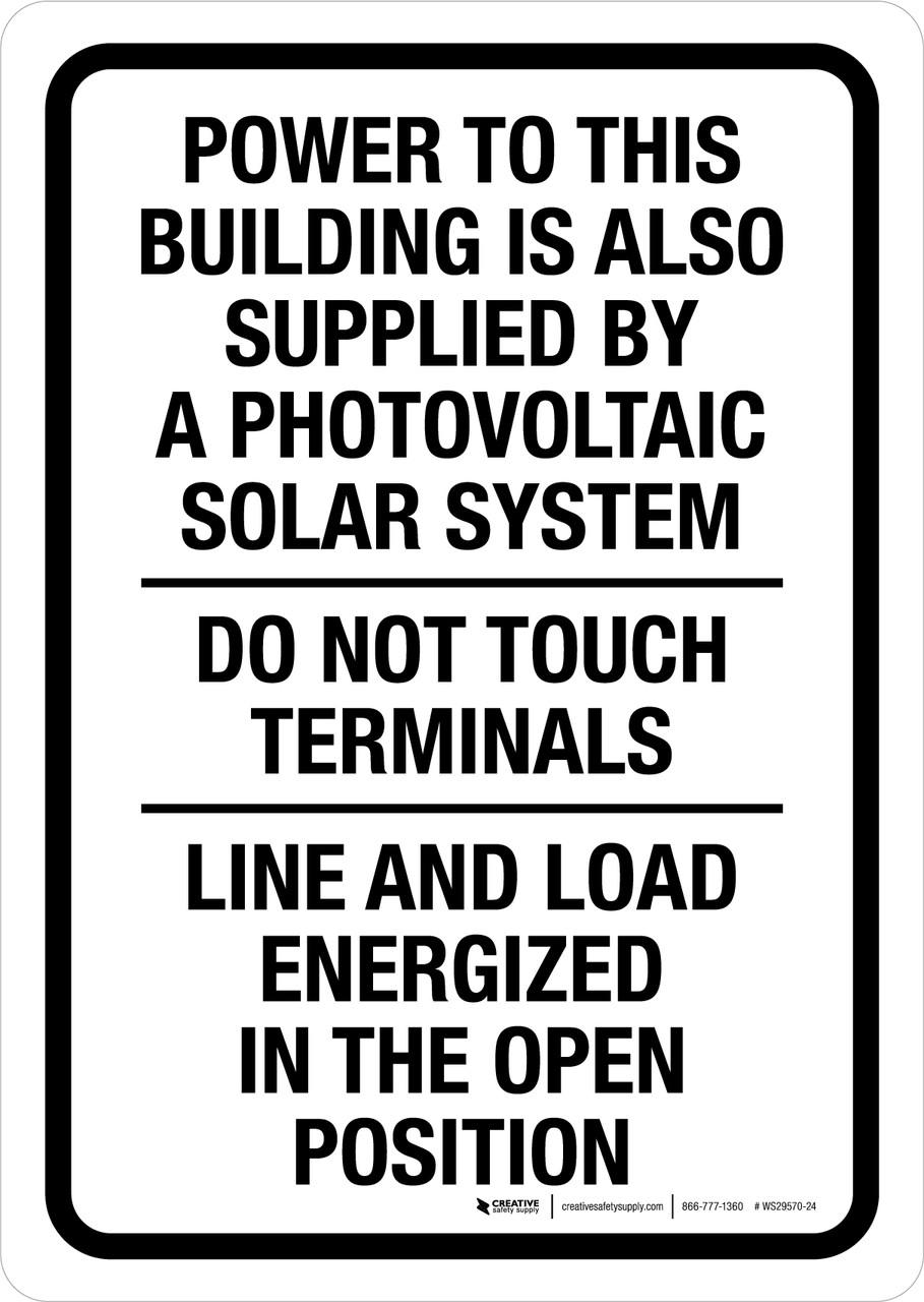 Power To This Building Is Also Supplied By A Photovoltaic Solar System ...