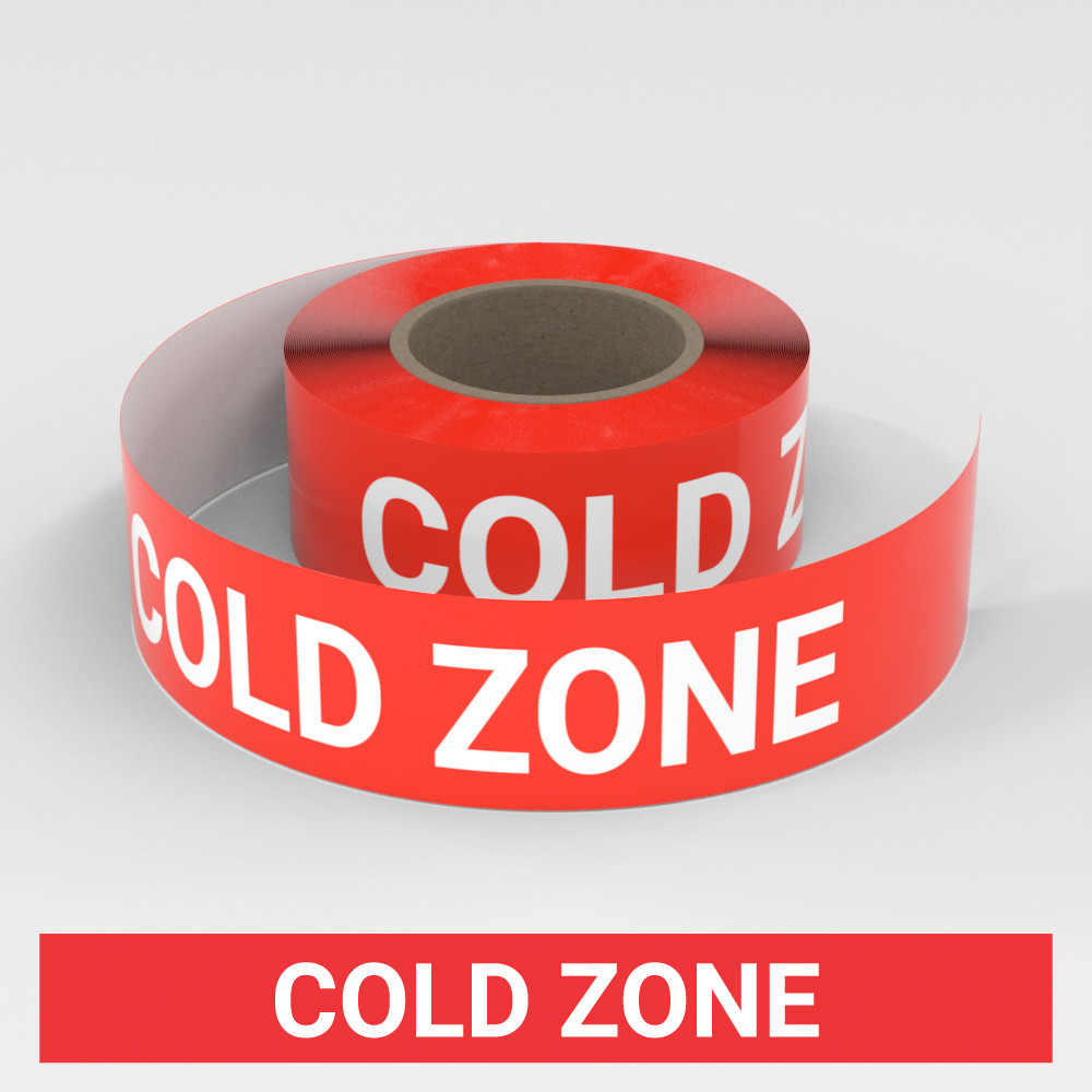 Cold Zone - Smart Stripe Inline Printed Floor Tape | Creative Safety Supply