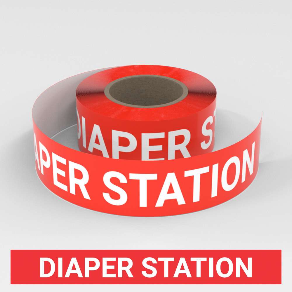 Diaper Station - Smart Stripe Inline Printed Floor Tape | Creative ...
