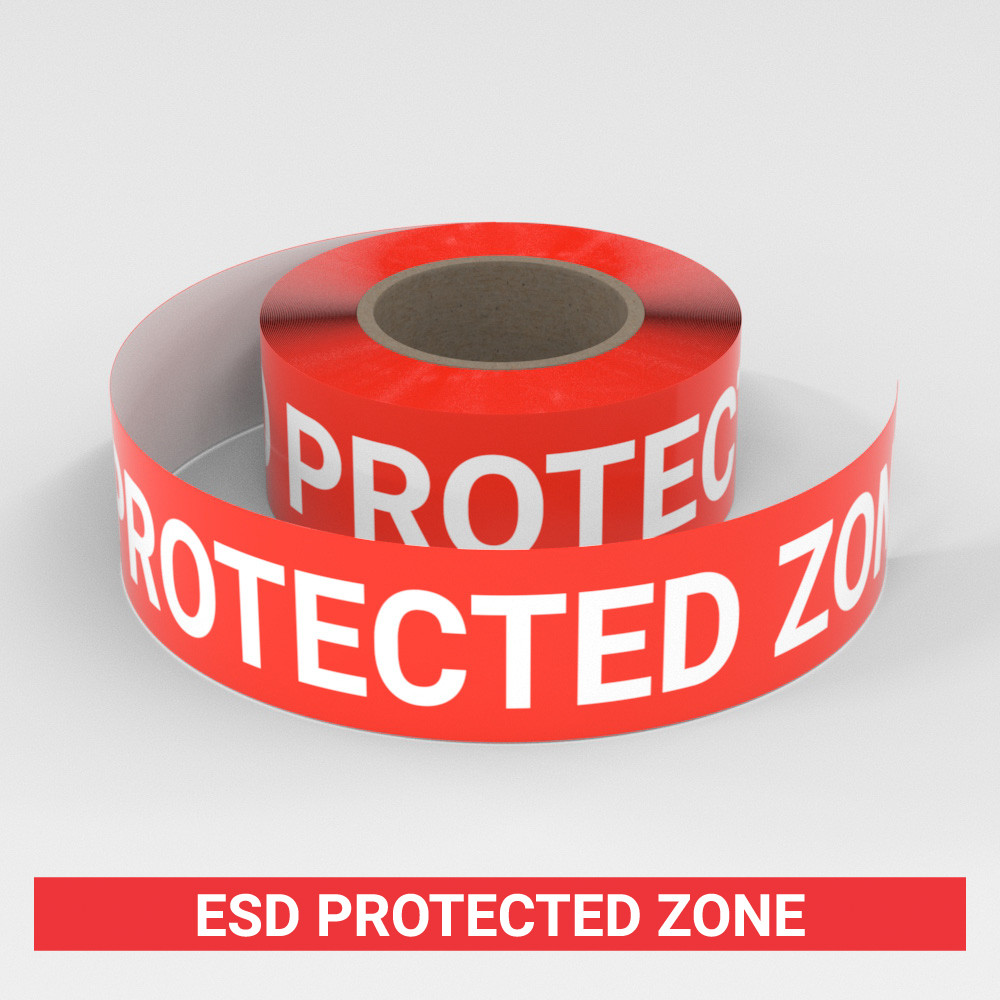 ESD Protected Zone - Smart Stripe Inline Printed Floor Tape | Creative ...