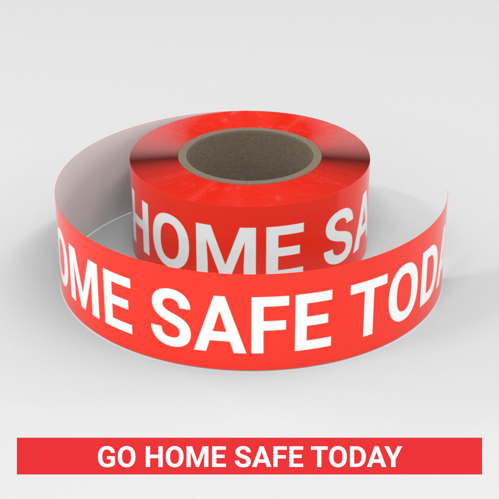Go Home Safe Today - Smart Stripe Inline Printed Floor Tape | Creative ...