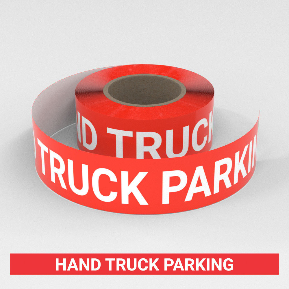 Hand Truck Parking - Smart Stripe Inline Printed Floor Tape | Creative ...