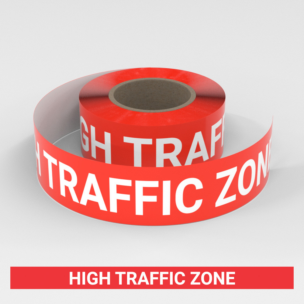 High Traffic Zone - Smart Stripe Inline Printed Floor Tape | Creative ...