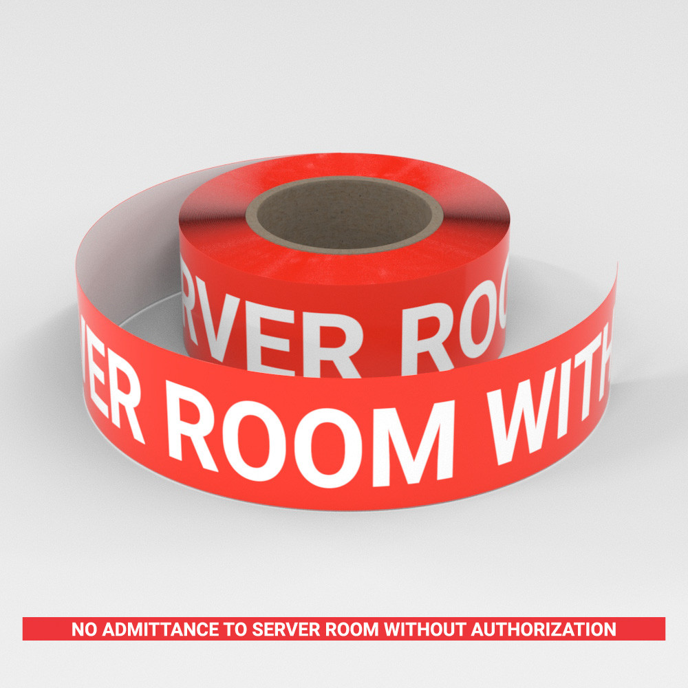 No Admittance To Server Room Without Authorization - Smart Stripe ...