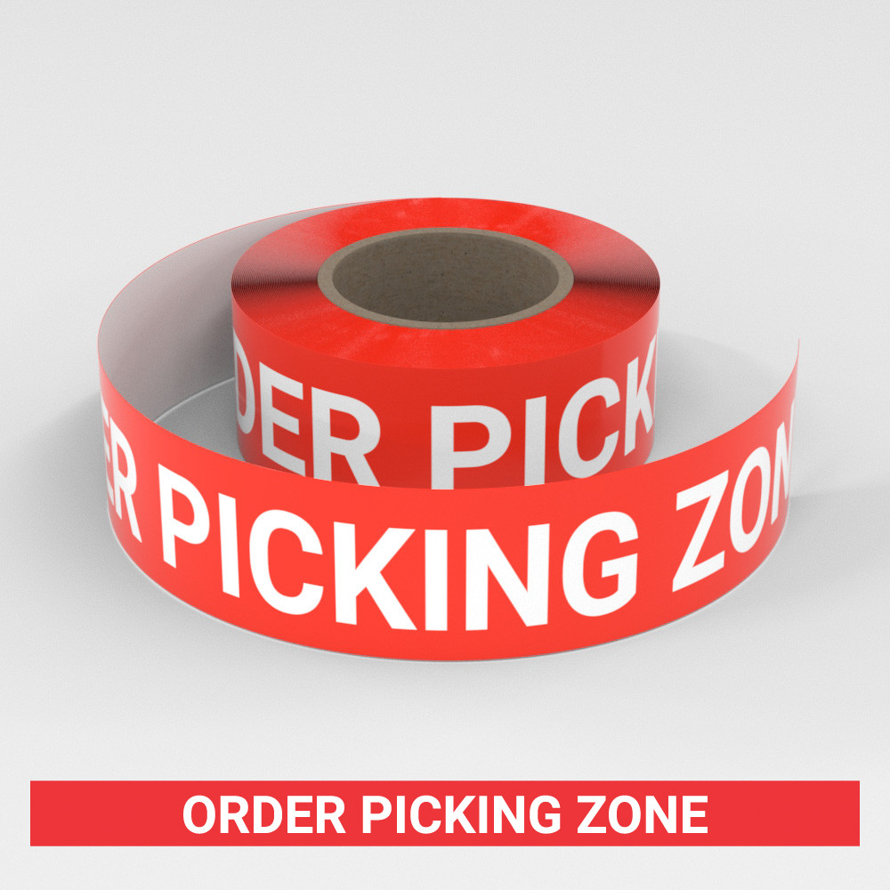 Order Picking Zone - Smart Stripe Inline Printed Floor Tape | Creative ...