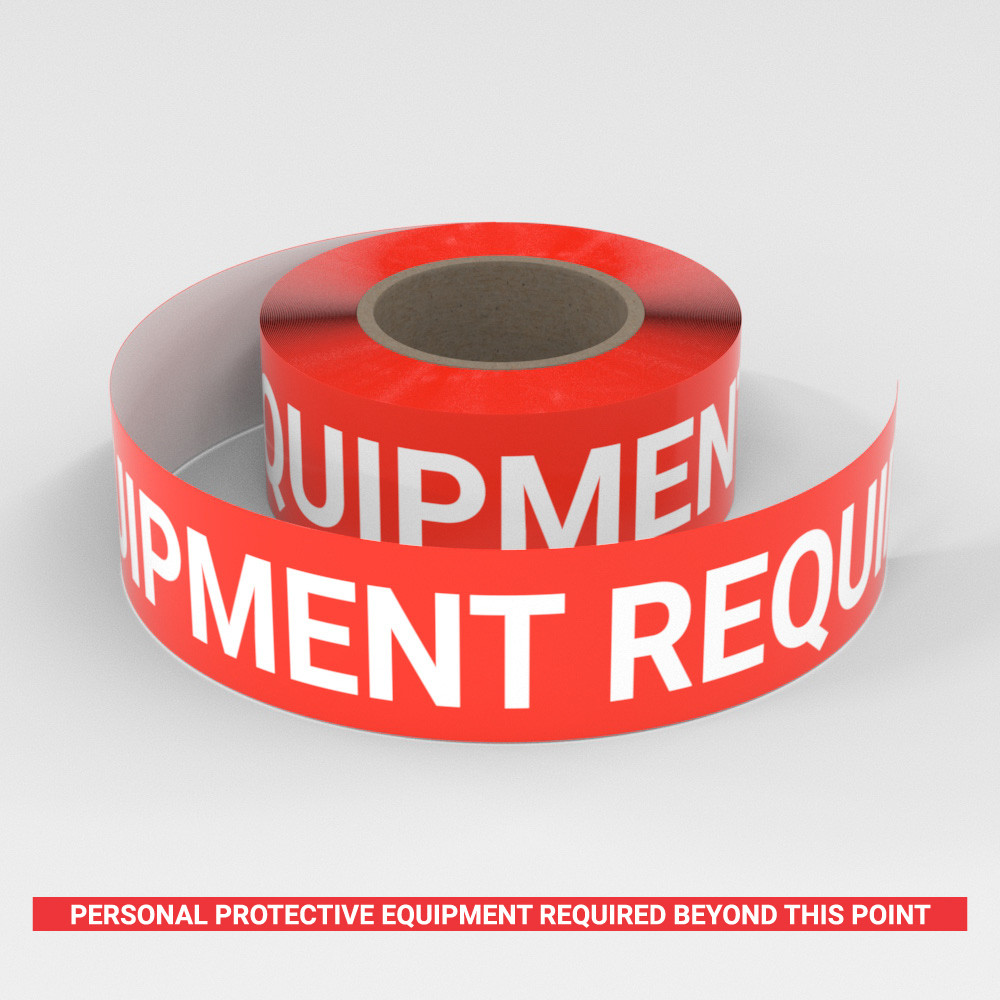 Personal Protective Equipment Required Beyond This Point - Smart Stripe ...