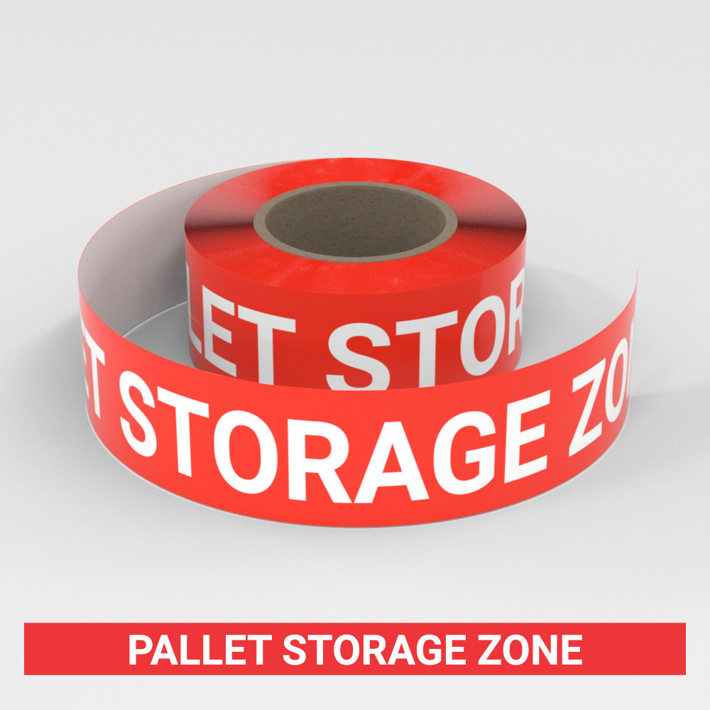 Pallet Storage Zone - Smart Stripe Inline Printed Floor Tape | Creative ...