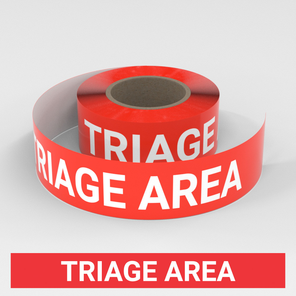 Triage Area - Smart Stripe Inline Printed Floor Tape | Creative Safety ...
