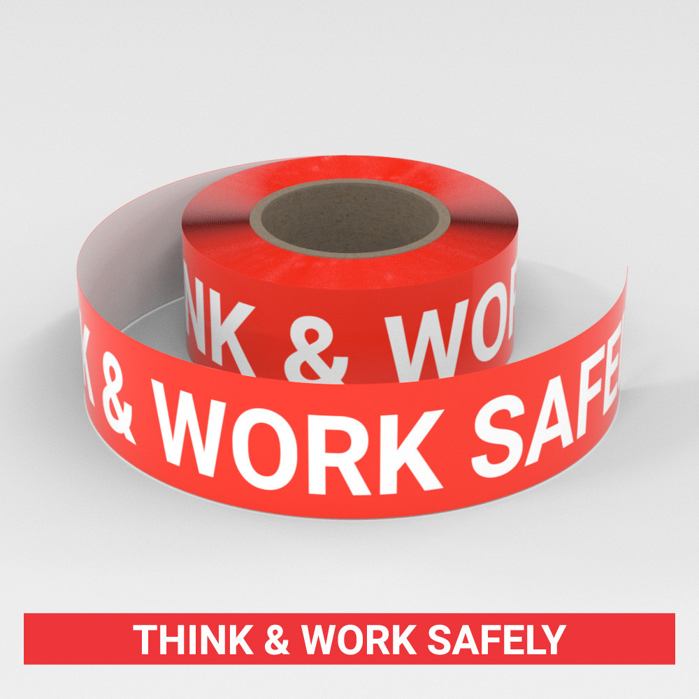 Think & Work Safely - Smart Stripe Inline Printed Floor Tape | Creative ...