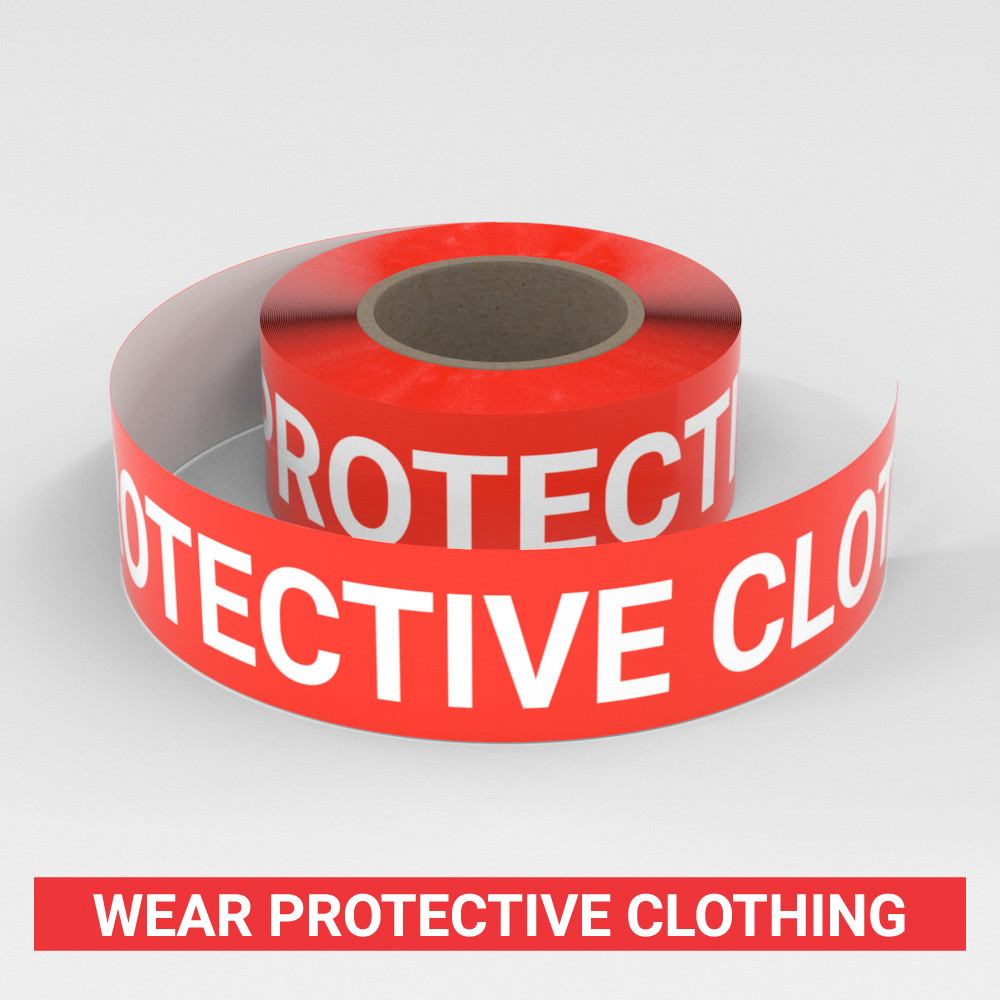 Wear Protective Clothing - Smart Stripe Inline Printed Floor Tape ...