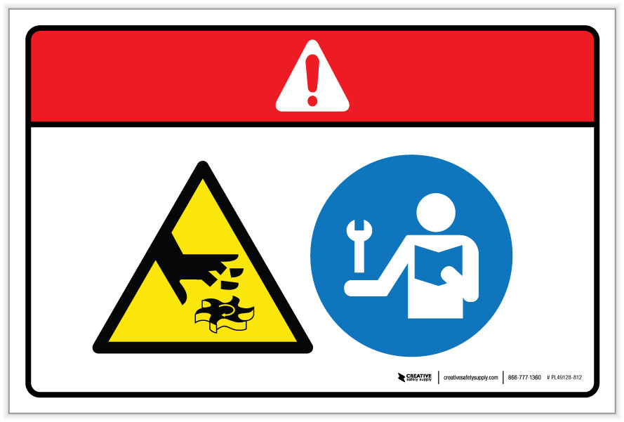 Danger: Rotating Blade Hazard Read User Guide Before Operating ...
