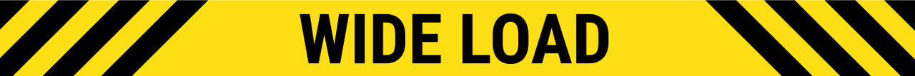 Wide Load - Vehicle Safety Bumper Decal
