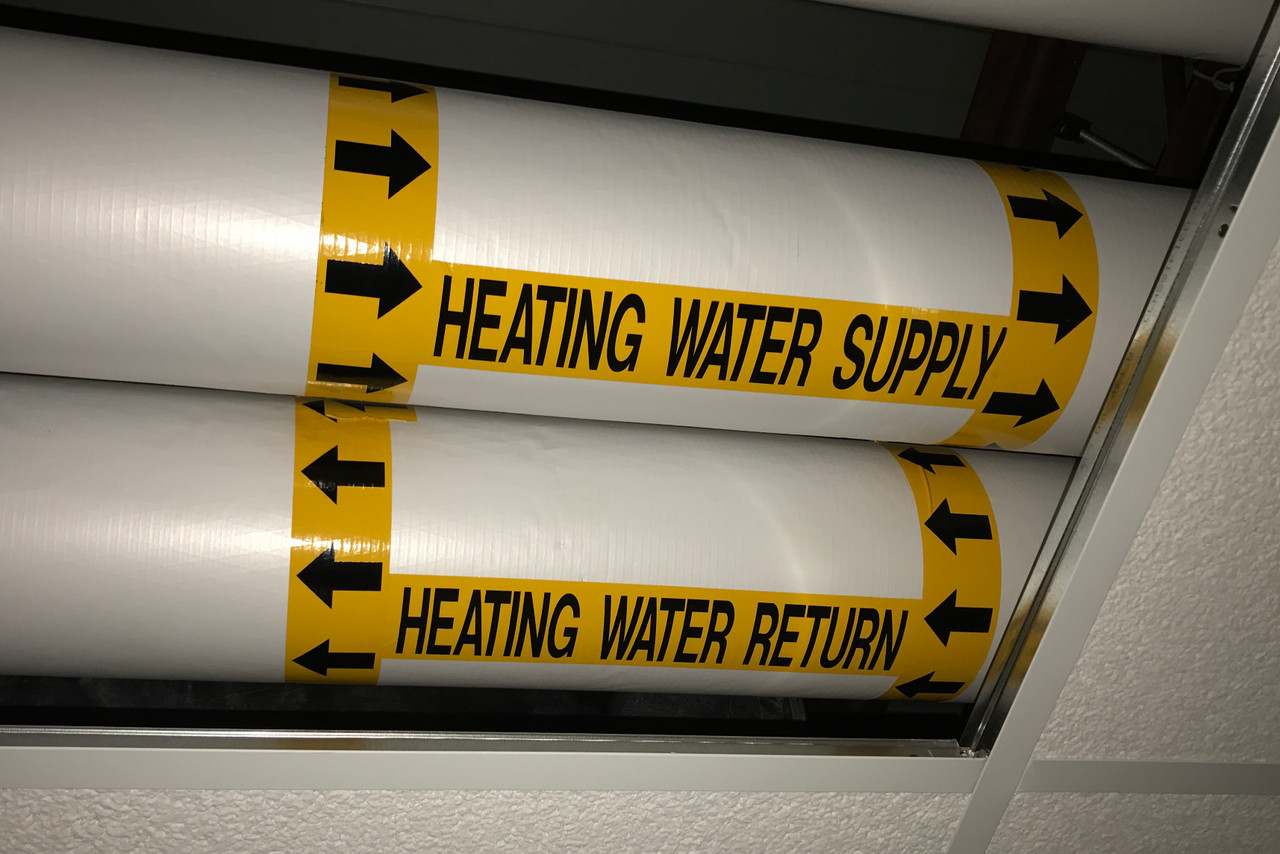Smart Stripe Inline Pipe Marking Roll | Creative Safety Supply