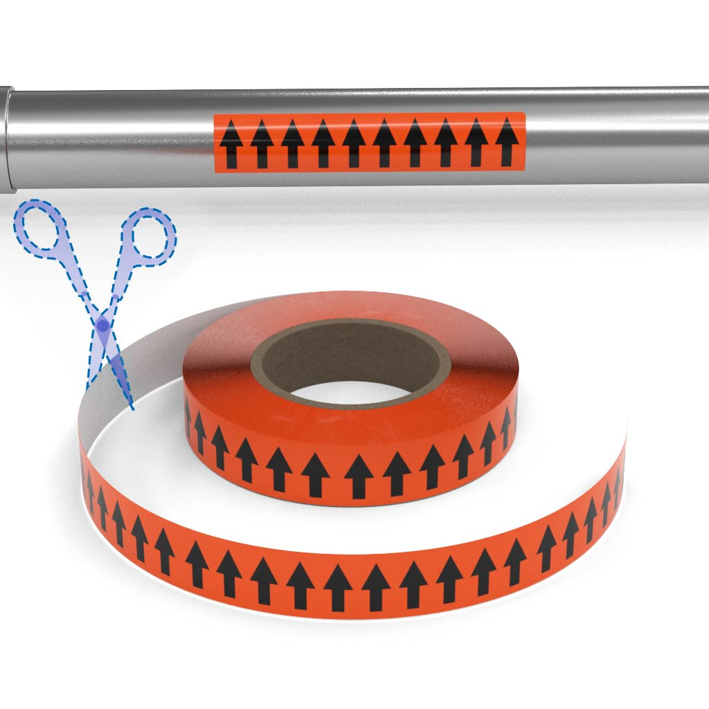 Smart Stripe Inline Pipe Marking Roll | Creative Safety Supply