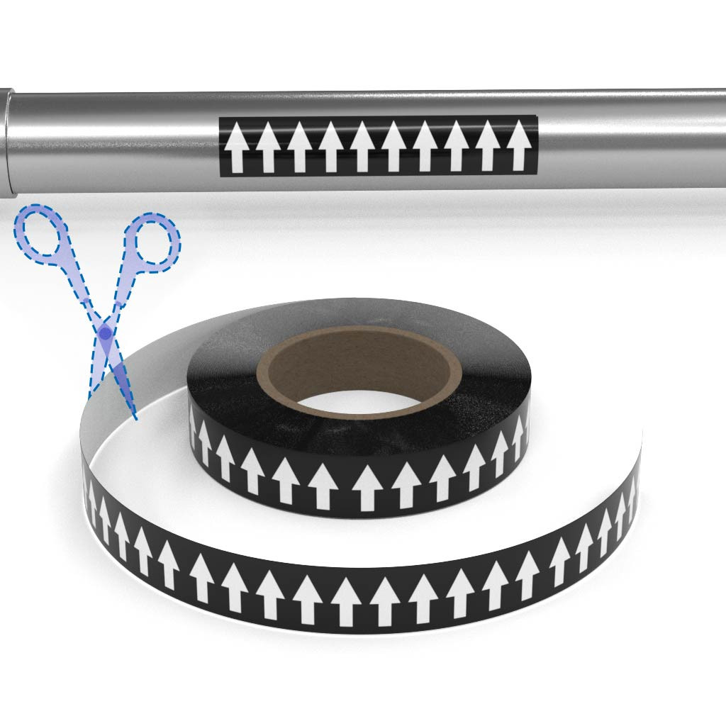 Smart Stripe Inline Pipe Marking Roll | Creative Safety Supply